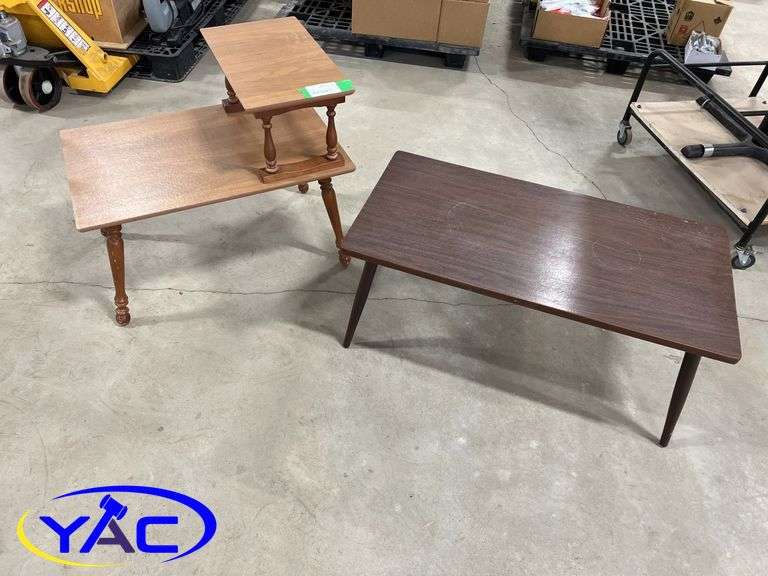 2- Small End Tables - YAC Auctions
