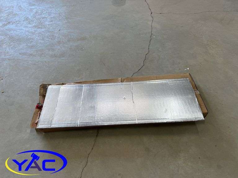 21 - Sheets Of Thermopan Foil Ducting Material - YAC Auctions