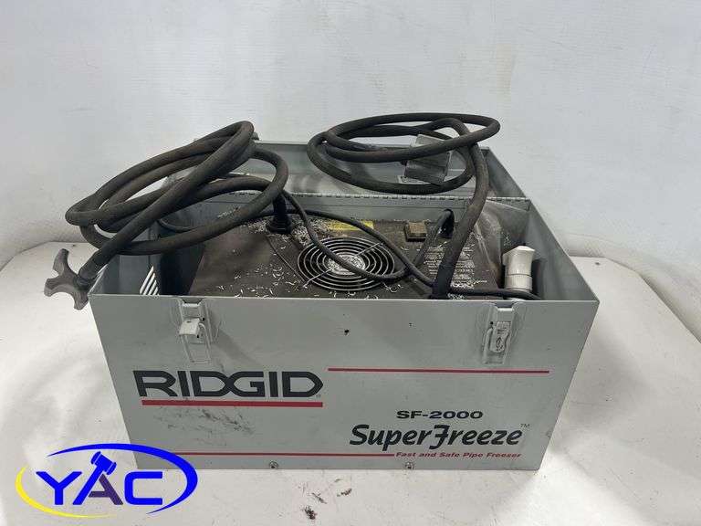 Ridgid Pipe Freeze Machine - YAC Auctions