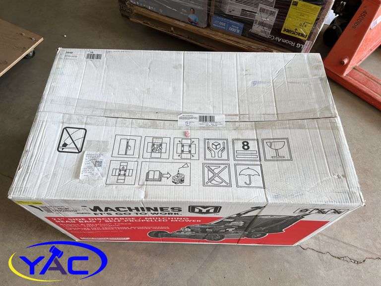 21” Side Discharge Rear Bag - YAC Auctions