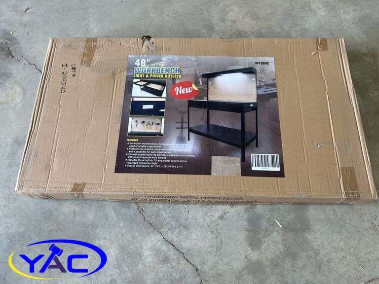 48” Work Bench - YAC Auctions
