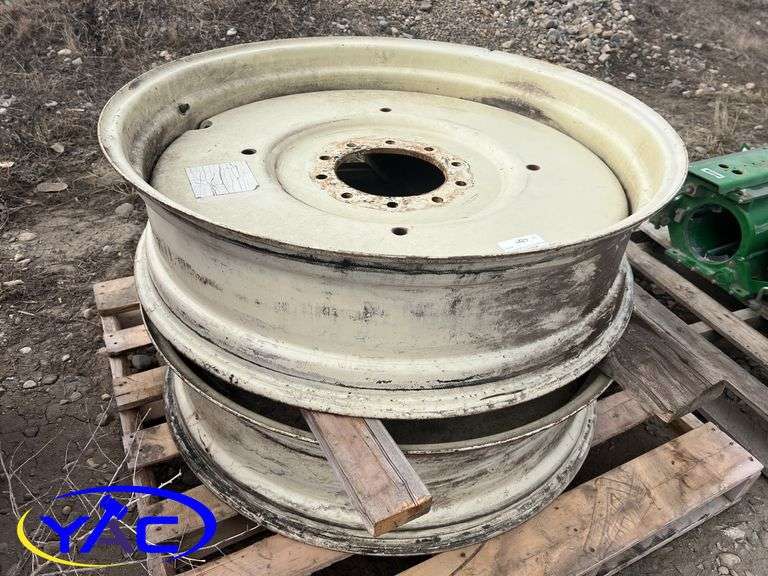 2 - Sprayer Rims to Fit 12.4-38 Tires - YAC Auctions