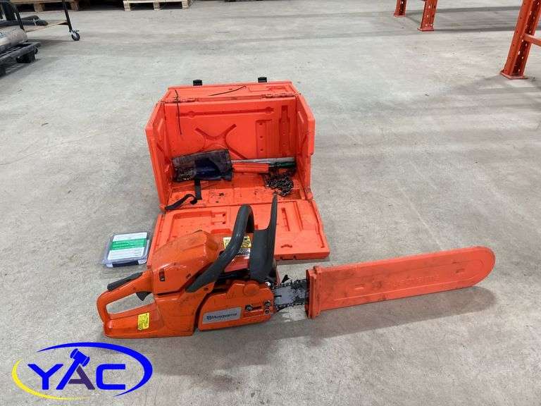 Husqvarna 55cc Rancher Chain Saw W/ Extra Chain - YAC Auctions