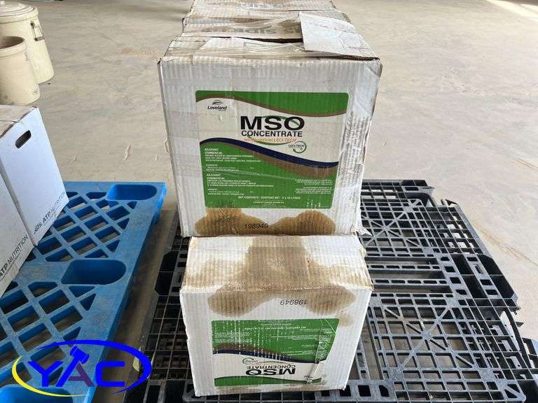 5 - Boxes Of MSO - Top Dressing ( BUYER MUST PAY 5X THE BID PRICE ...