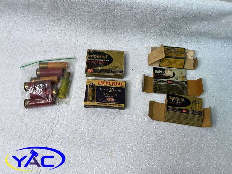 20GAU. SLUGS & ASSORTED AMMUNITION - YAC Auctions
