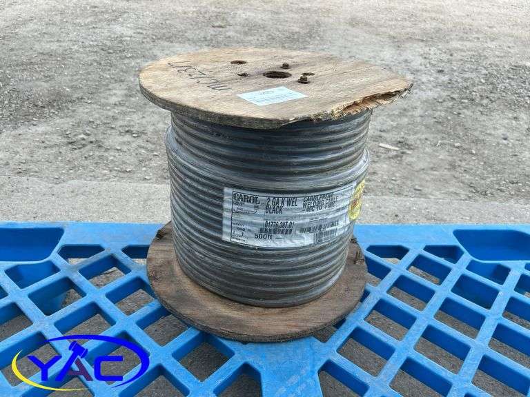 Approx. 500' Of #2 Welding Cable - YAC Auctions