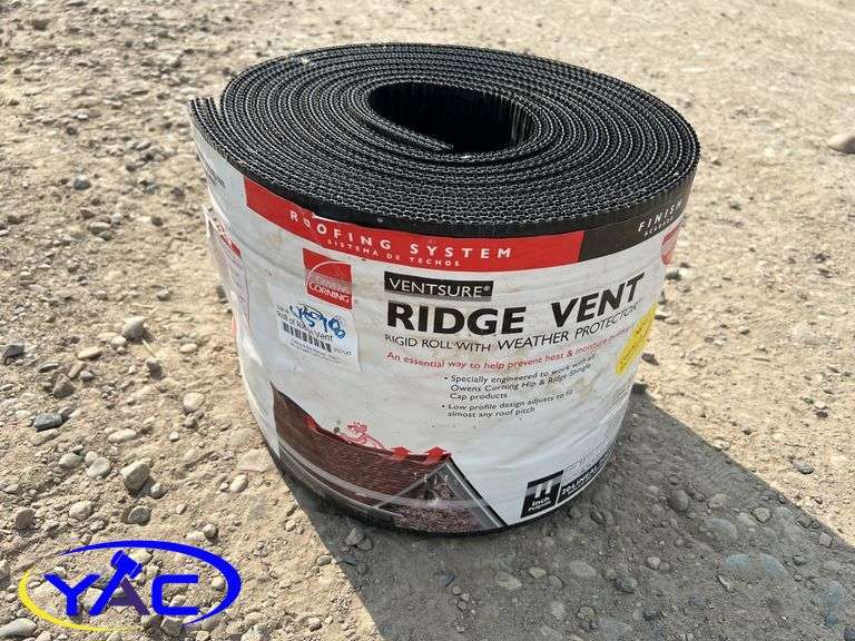 Roll of Ridge Vent - YAC Auctions