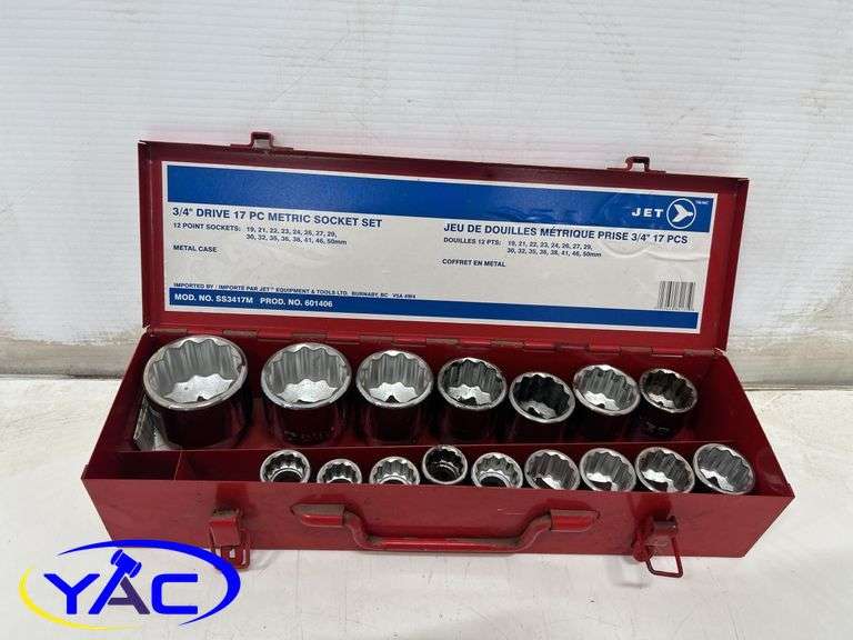 Jet 3/4" Drive Metric - YAC Auctions