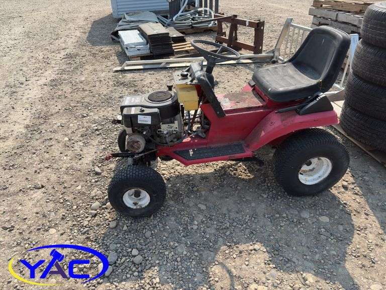 Hercules 1240 Riding Mower 12hp -FOR PARTS - YAC Auctions