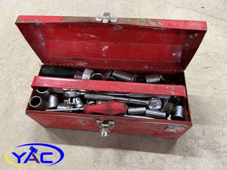 Toolbox W/ Tools - YAC Auctions