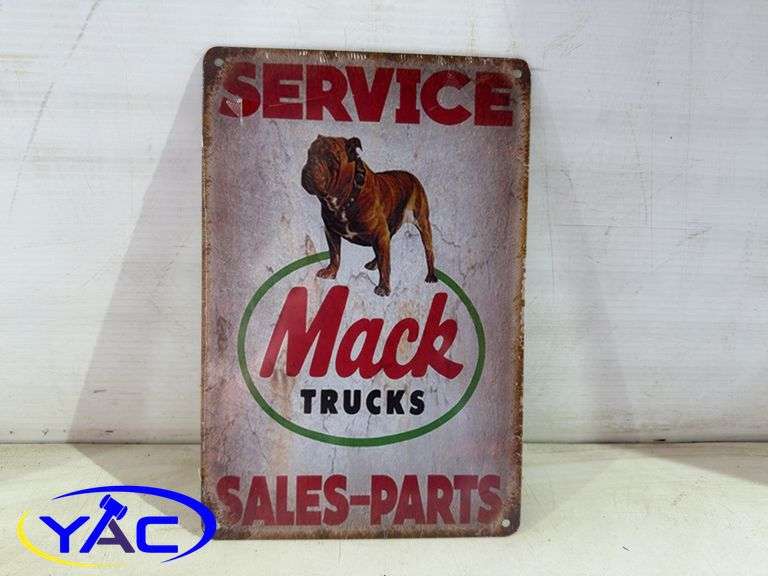 Mack Trucks Sign - YAC Auctions
