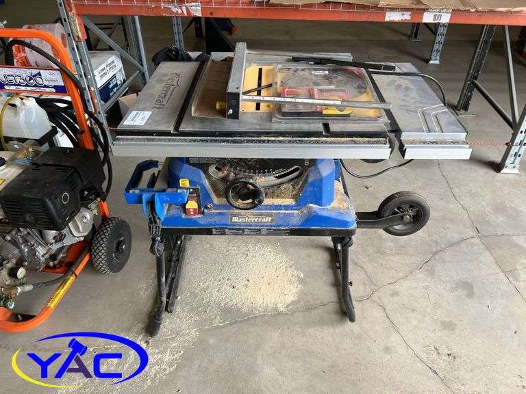 Mastercraft 10" Table Saw - YAC Auctions
