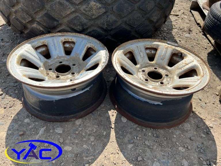 2- Ford Ranger 15" Steel Rims - YAC Auctions