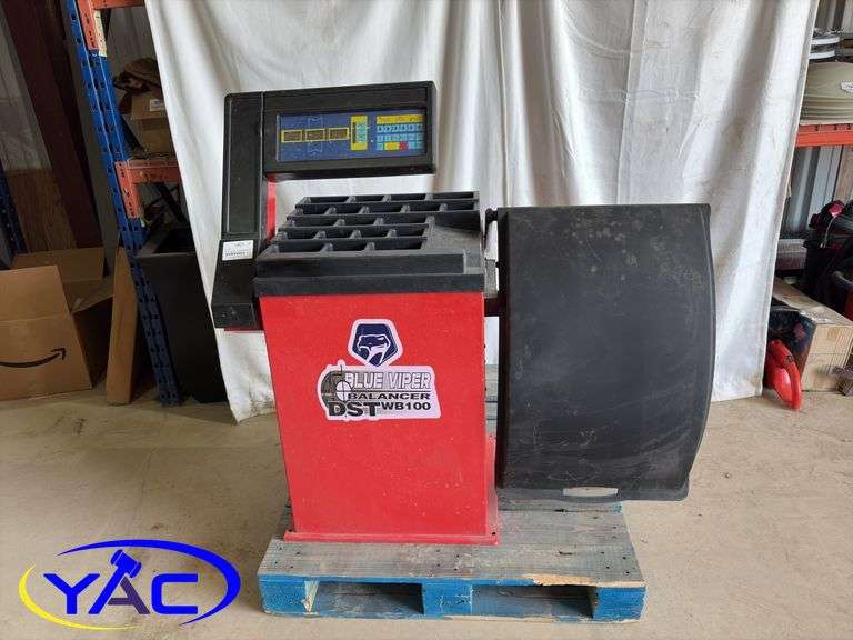 "Blue Viper" Wheel Balancer - YAC Auctions