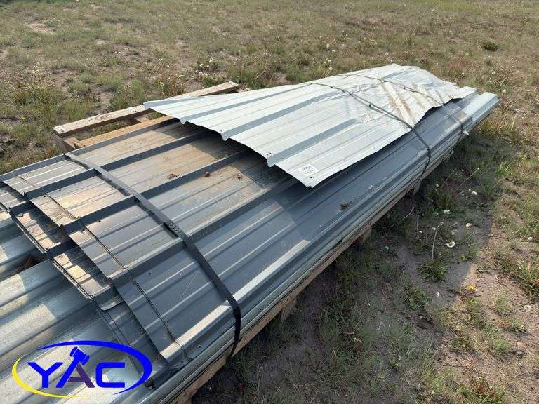 Used Galvanized Tin Sheets - YAC Auctions