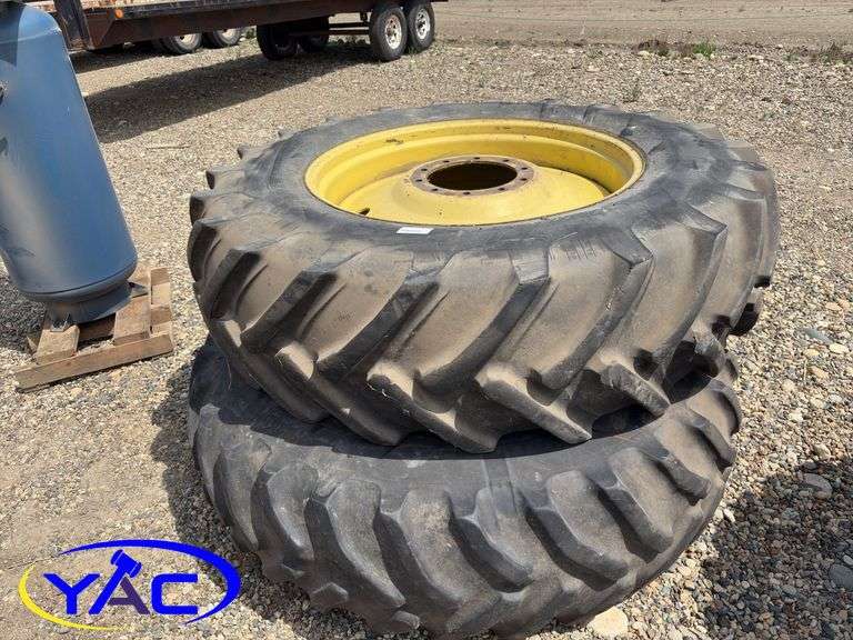 2 - 18.4R38 John Deere Tires & Rims - YAC Auctions