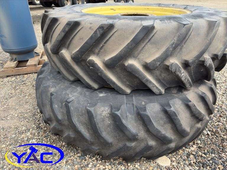 2 - 18.4R38 John Deere Tires & Rims - YAC Auctions