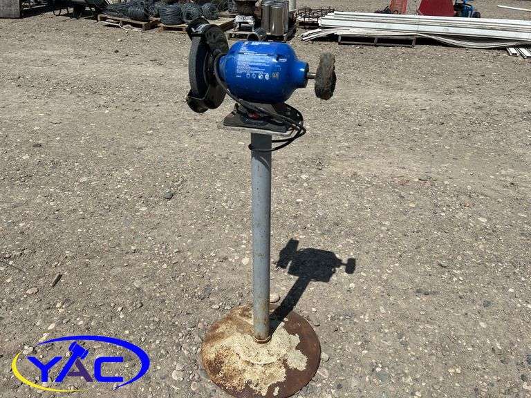 Bench Grinder On Stand - YAC Auctions