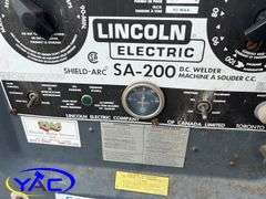 Lincoln SA-200 DC Welder - YAC Auctions
