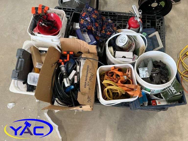 Misc. Shop Parts pallet - YAC Auctions