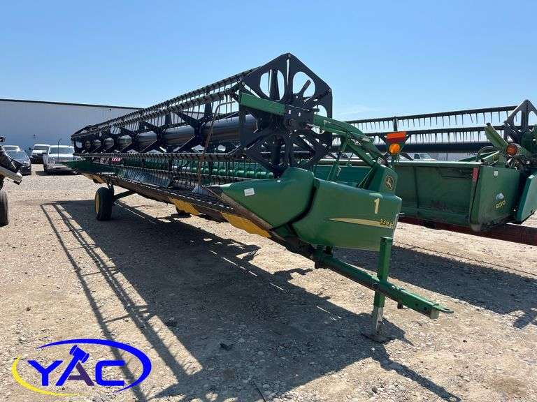 JOHN DEERE 936D 36' DRAPER HEADER - YAC Auctions