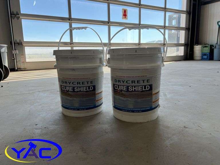 2- 5 Gallon Pails Of Dry Crete (Concrete Sealer) - YAC Auctions