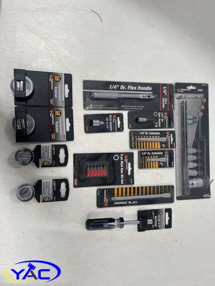 Assorted Bit Set, Drivers & Sockets - YAC Auctions