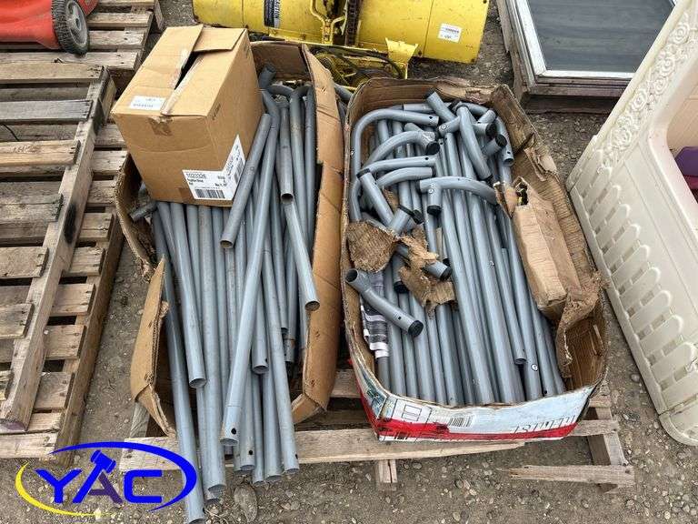 2- 10"x10" Tarp Shed Frames - YAC Auctions