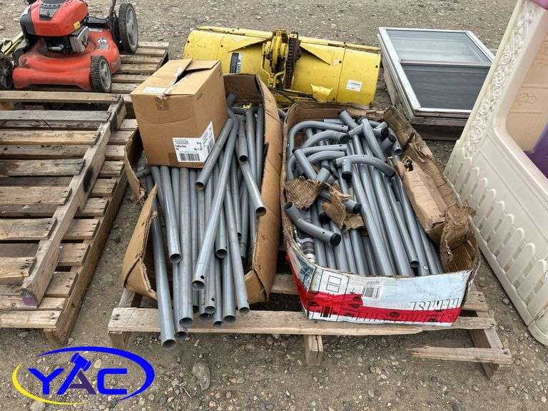 2- 10"x10" Tarp Shed Frames - YAC Auctions