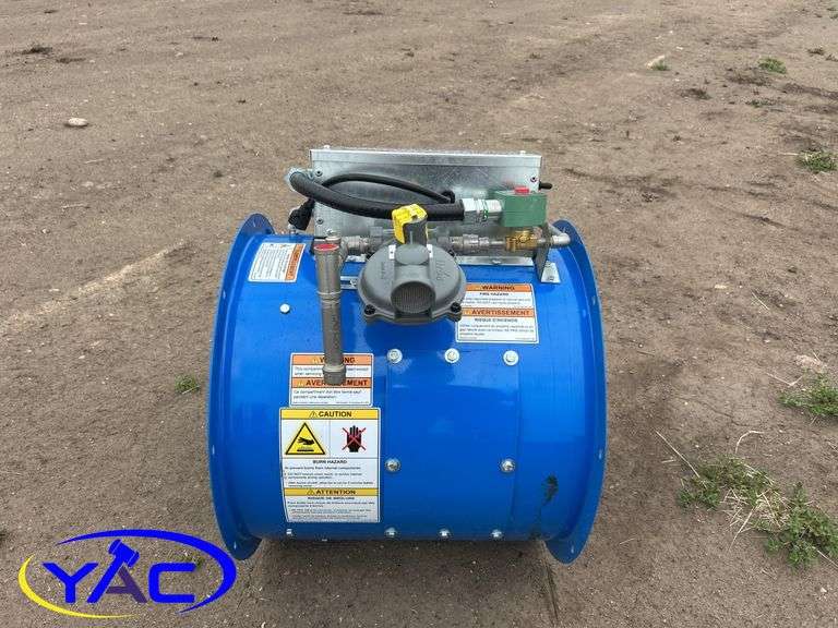AGI Grain Guard Heater 60,000BTU Gas 18" Round - YAC Auctions