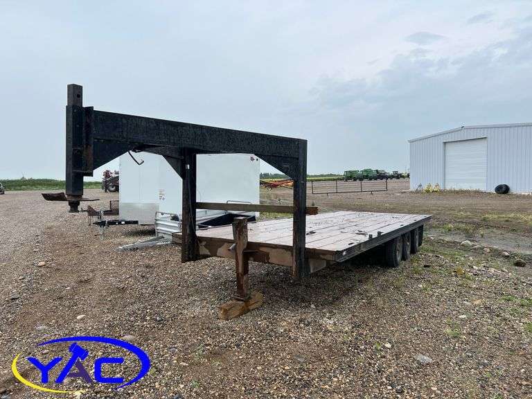 1983 HOMEBUILT TRAILER 22' - YAC Auctions