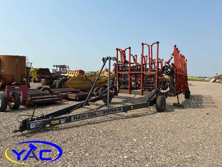 FLEXI-COIL 60FT HARROW PACKER BAR - YAC Auctions
