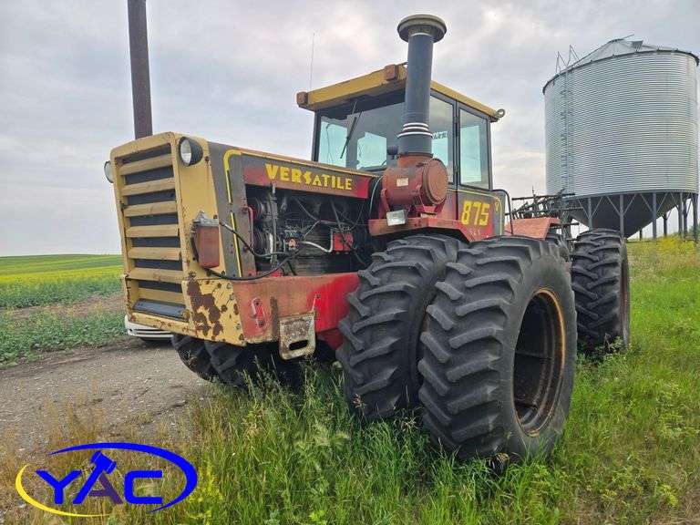 1978 VERSATILE 875 4WD TRACTOR - YAC Auctions