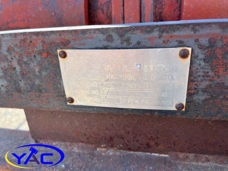 WIL-RICH 12' CULTIVATOR - YAC Auctions