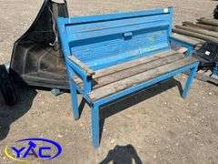 Homeade Bench - YAC Auctions