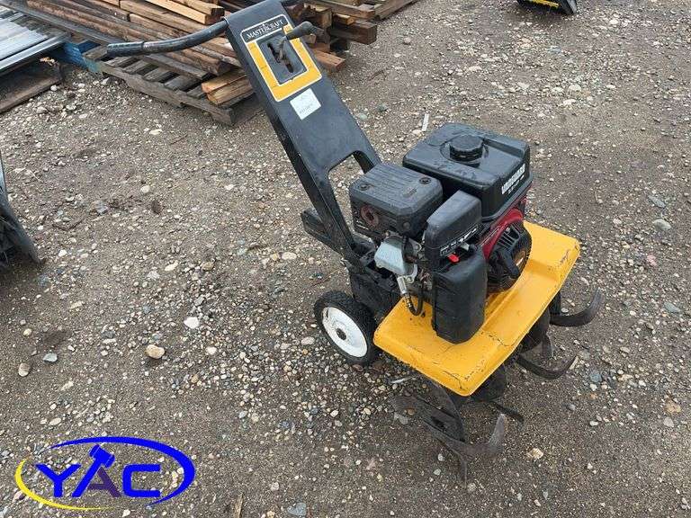 Mastercraft Heavy Duty Rototiller 5.5HP - YAC Auctions