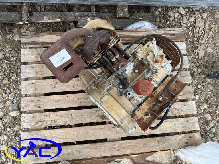 2 Cylinder Belarus Diesel Engine (For Parts) - YAC Auctions