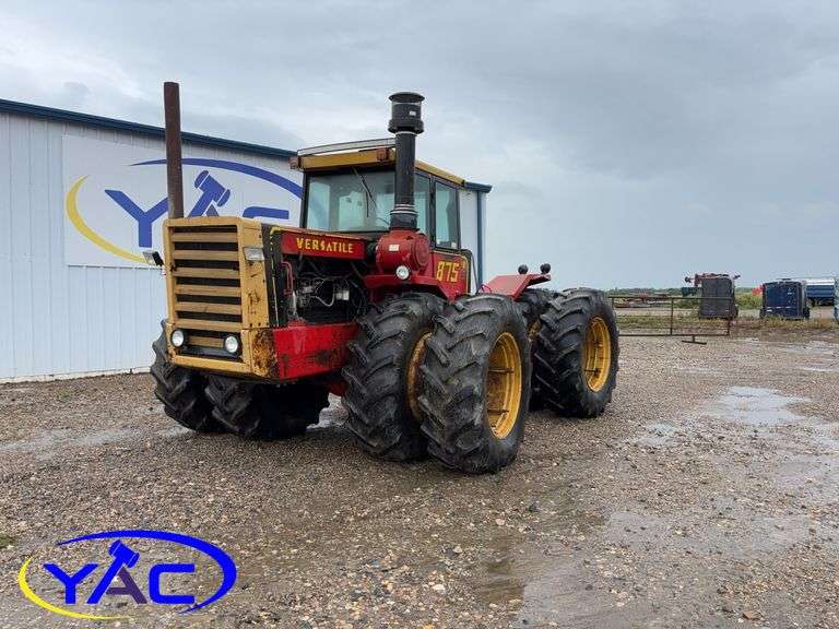 VERSATILE 875 4WD TRACTOR - YAC Auctions