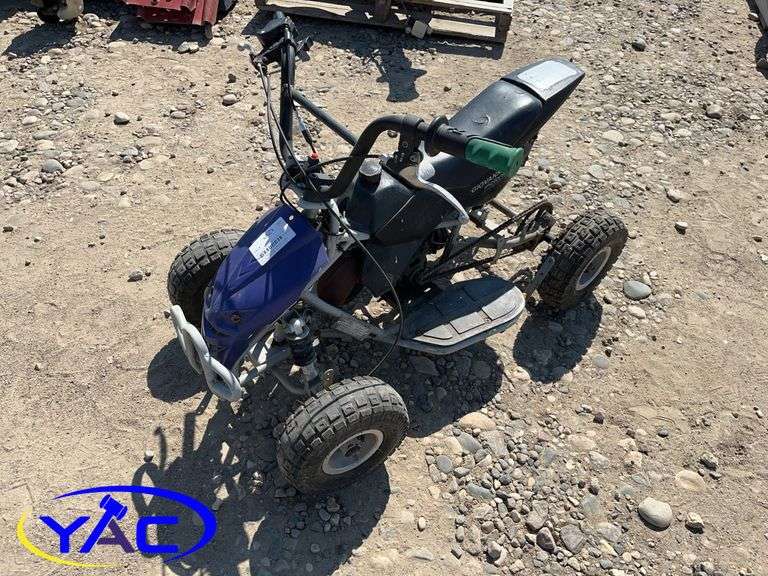 Gas Powered Kids Ride On Rocket Quad - Not Running - YAC Auctions
