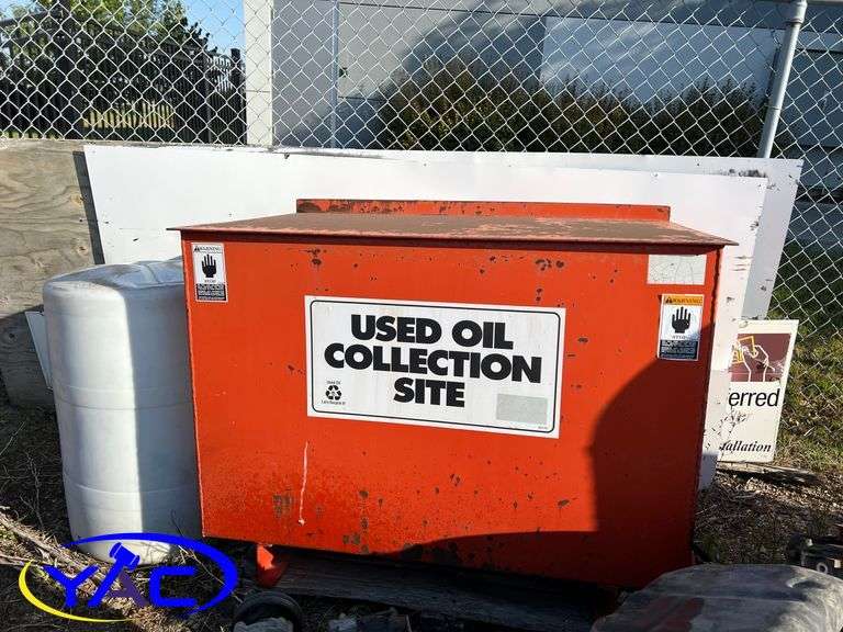Used Oil Collection Tank - YAC Auctions