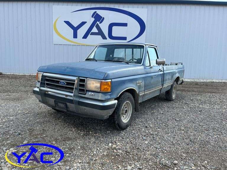 1991 FORD F150 REG CAB 2WD - YAC Auctions