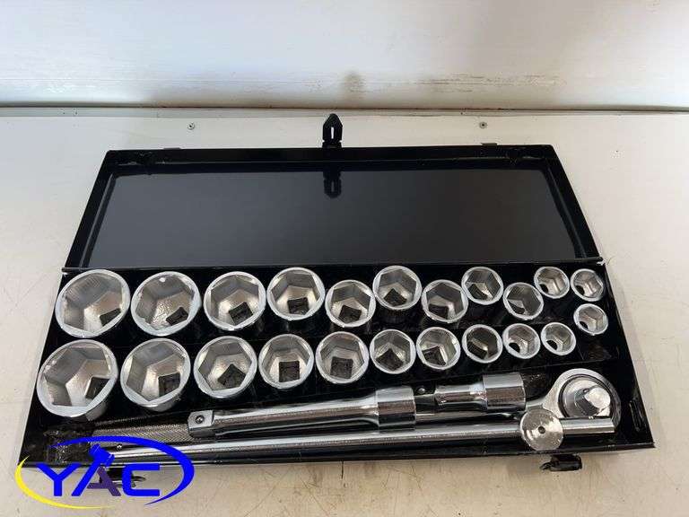 Metric 3/4" Dr. Socket Set - YAC Auctions