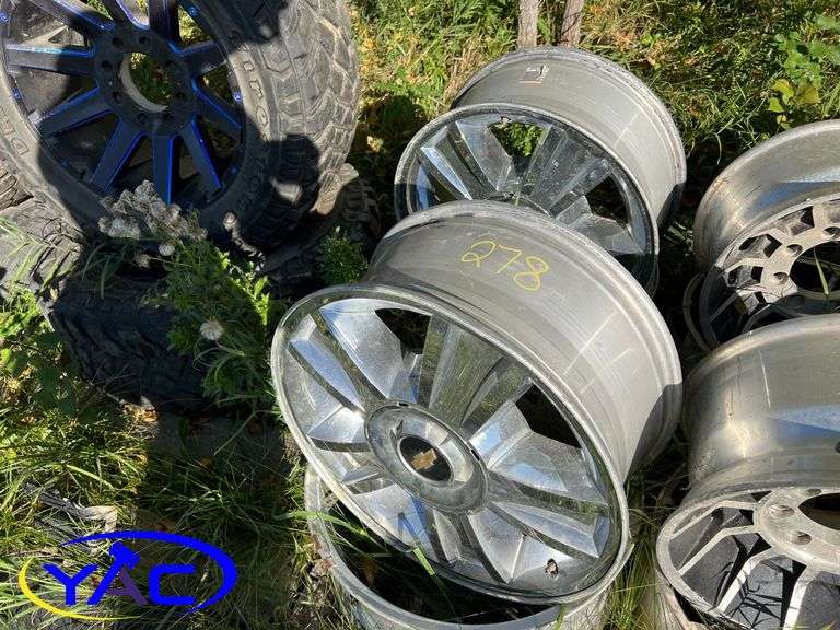 4- CHEV RIMS 20X8.5 - YAC Auctions