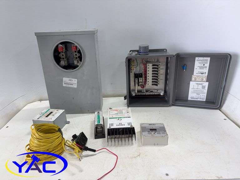 200 Amp Meter Socket & Photovoltaic Source Combiner - YAC Auctions