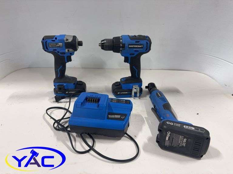 Mastercraft 18V Battery Powered Tools - YAC Auctions