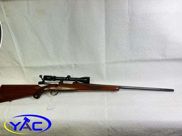 RUGER M77 .220 SWIFT RIFLE W/ BUSHNELL 3X-9X BANNER SCOPE 72-21807 ...