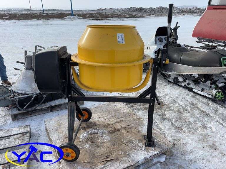 Electric Cement Mixer - YAC Auctions