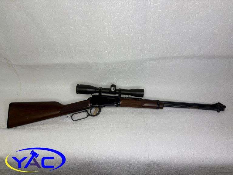 HENRY .22 MAG LEVER ACTION RIFLE W/ BUSHNELL SCOPE - YAC Auctions
