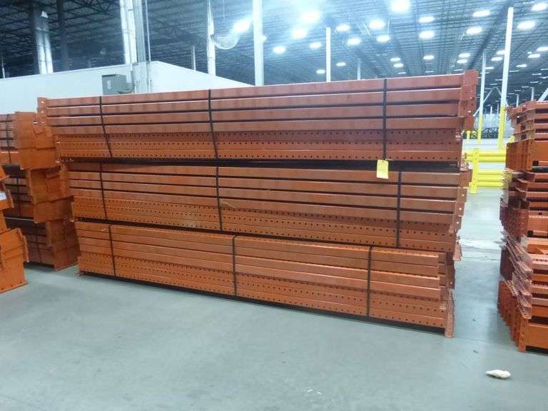 Lot of (114) Teardrop Pallet Racking Braces - Yellow Tag Auctions