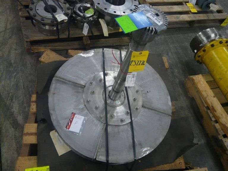 Balanced Wheel Assembly w/Shaft - Yellow Tag Auctions